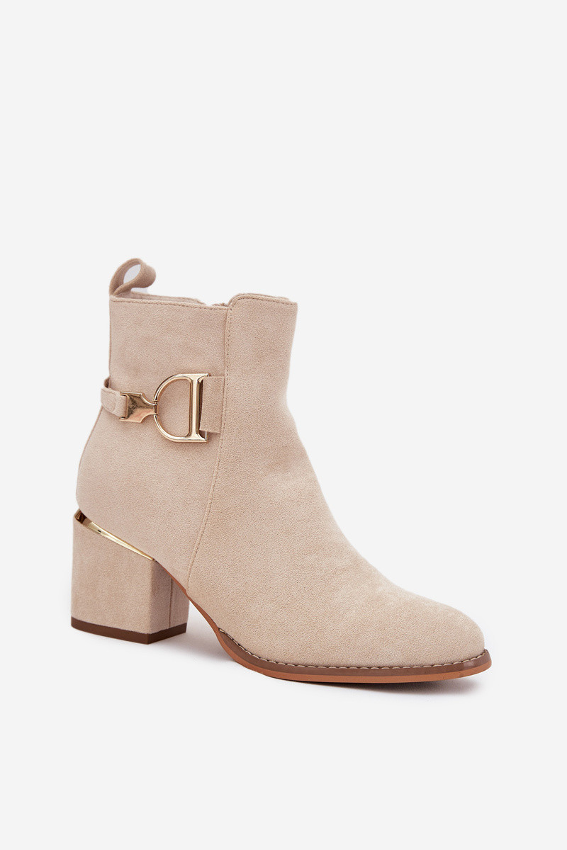 siltināti Sieviešu puszābaki Ze Zelta krāsasmi Elementami Ziloņkaula ...