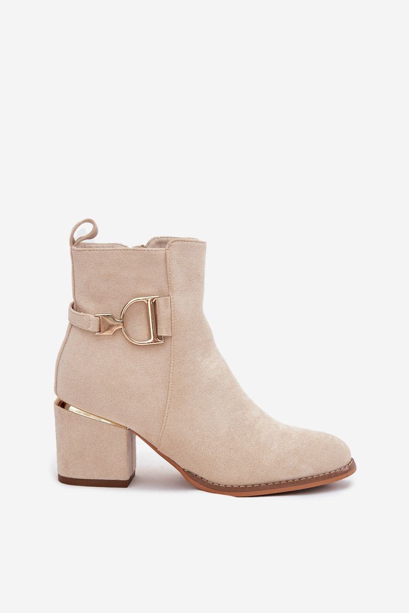 siltināti Sieviešu puszābaki Ze Zelta krāsasmi Elementami Ziloņkaula ...